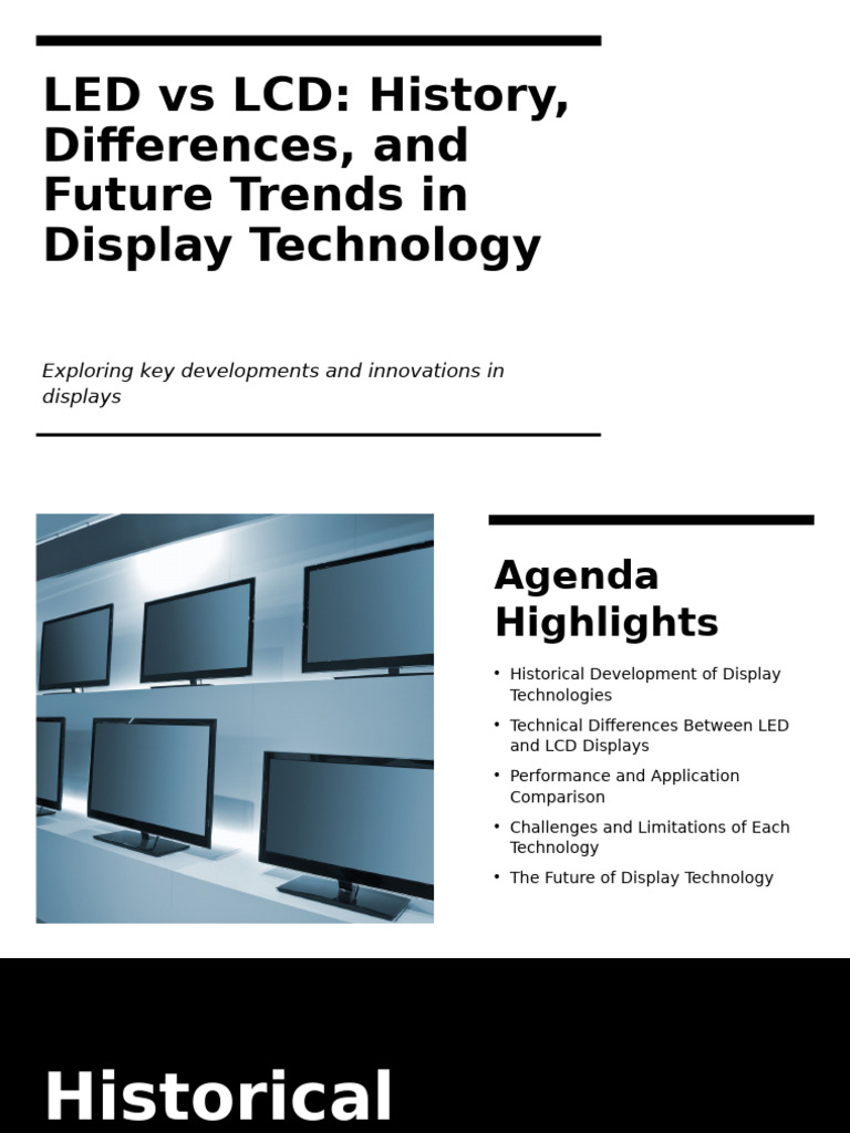LED vs LCD | PDF | Liquid Crystal Display | Backlight