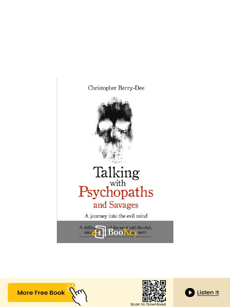Talking With Psychopaths and Savages | PDF | Psychopathy | Empathy