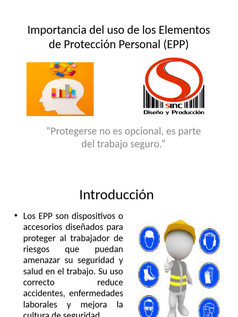 Importancia Del Uso de Los EPP | PDF