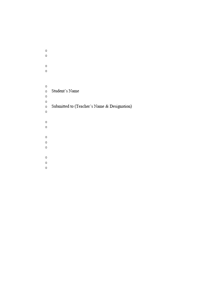 Handwritten File Submission Guidelines | PDF