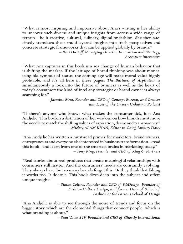 Andjelic, A. (2020) - The Business of Aspiration How Social, Cultural, and Environmental Capital ...