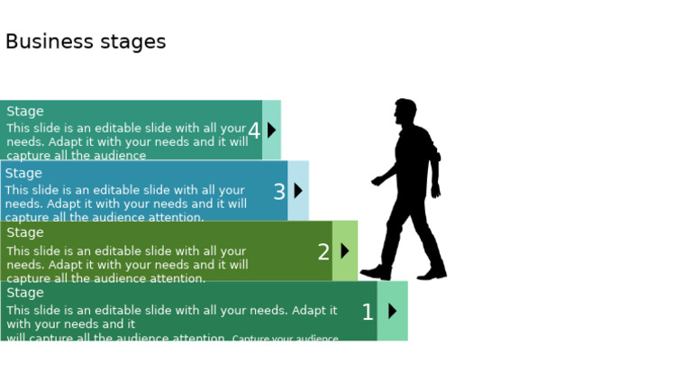 Editable Business Stages Presentation | PDF
