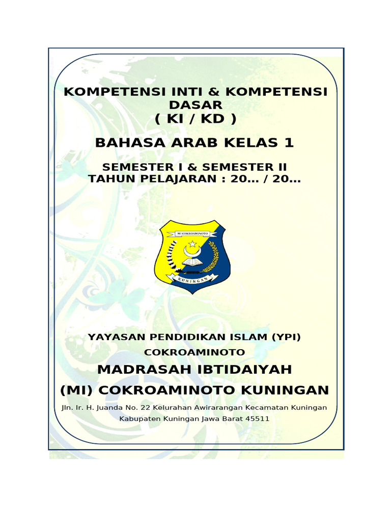 Cover Ki Kd_arab | PDF