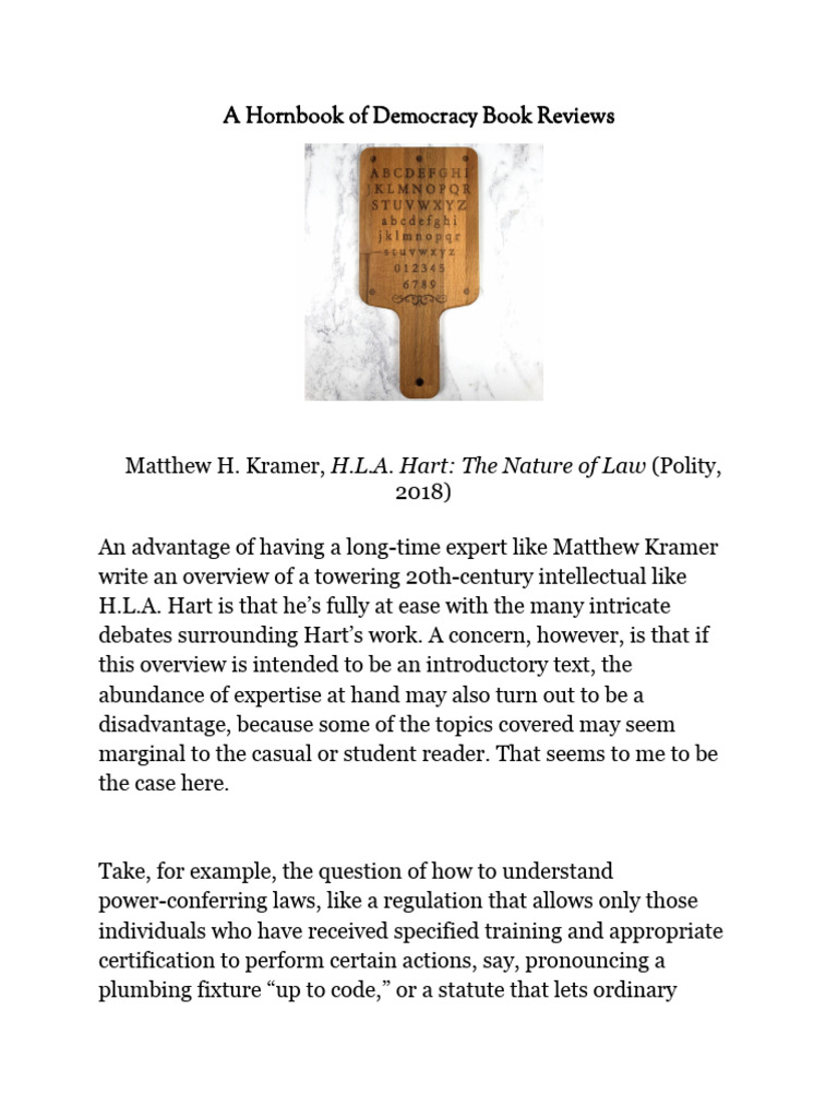 Review of Kramer | PDF | Jurisprudence | Positivism