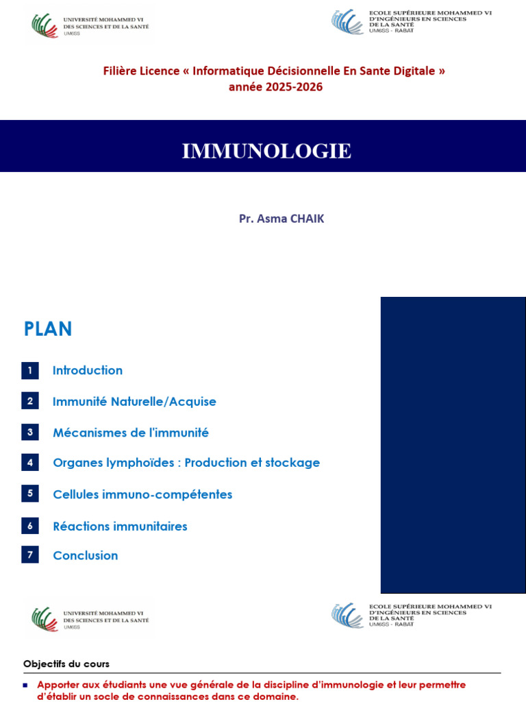 Introduction à l'immunologie fondamentale | PDF | Système immunitaire ...