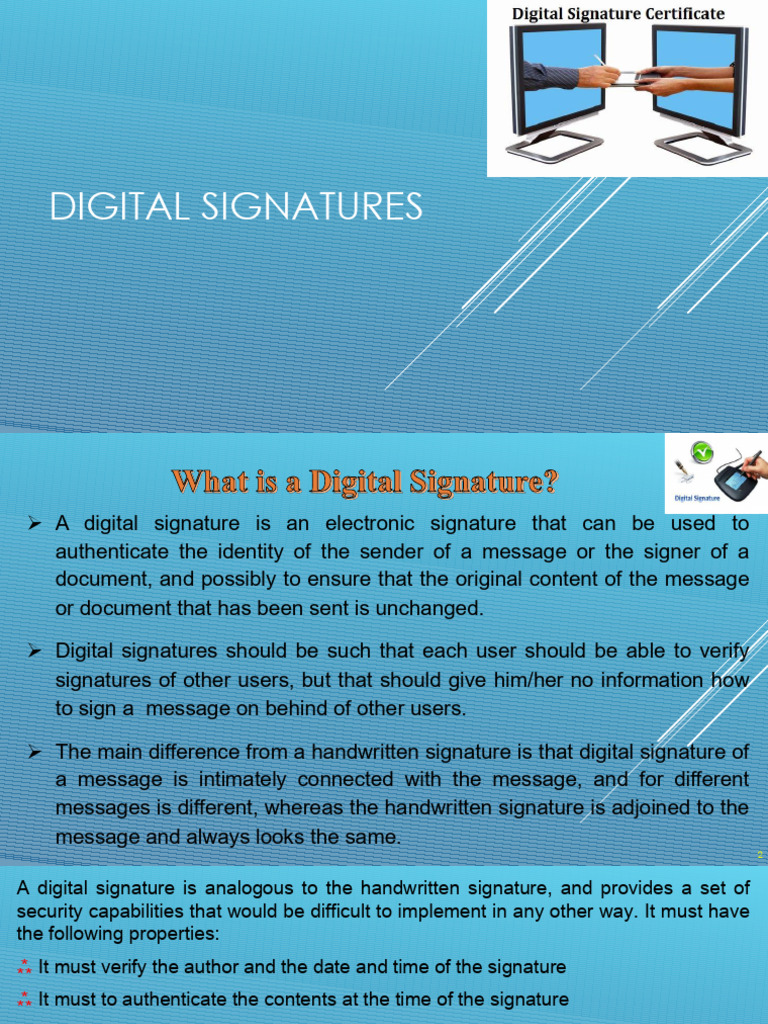 Digital Signatures, X.509 | PDF | Public Key Certificate | Public Key Cryptography