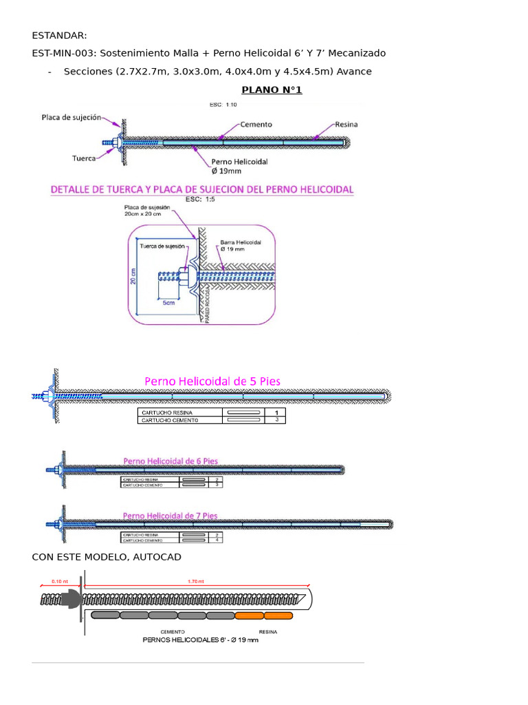 Estandar Malla Electrosoldada + Perno Helicoidal - 2 | PDF