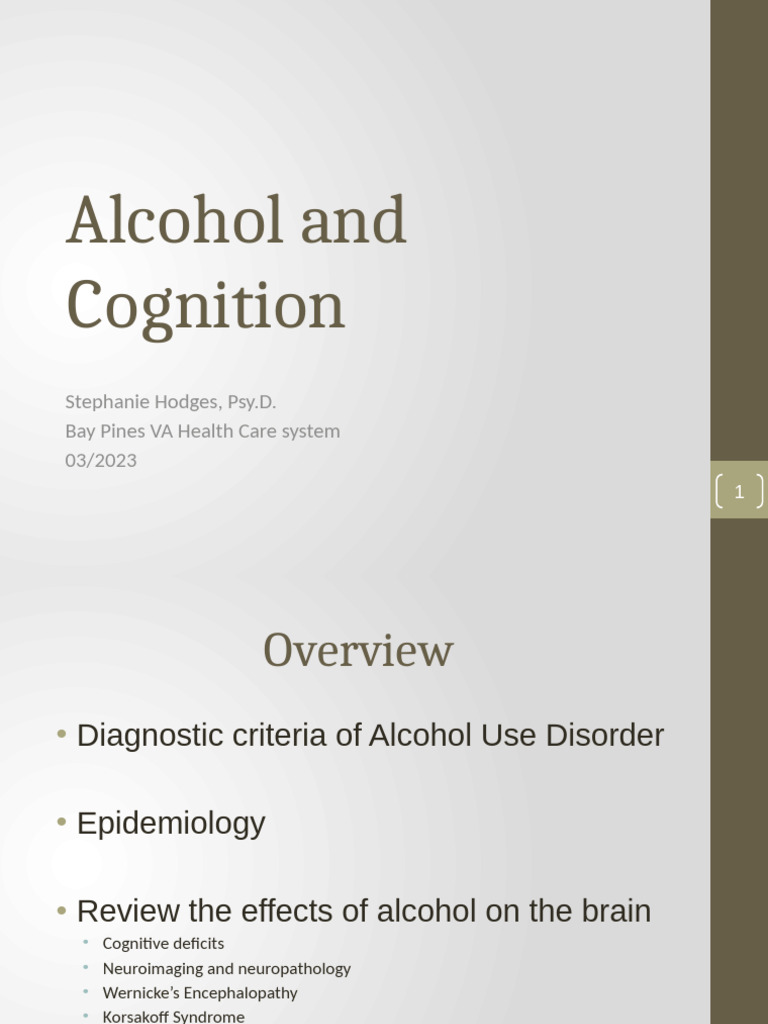 Intern Alcohol | PDF | Alcoholism | Diseases And Disorders