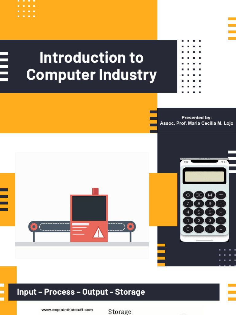 Introduction To Computer Industry | PDF | Information Technology ...