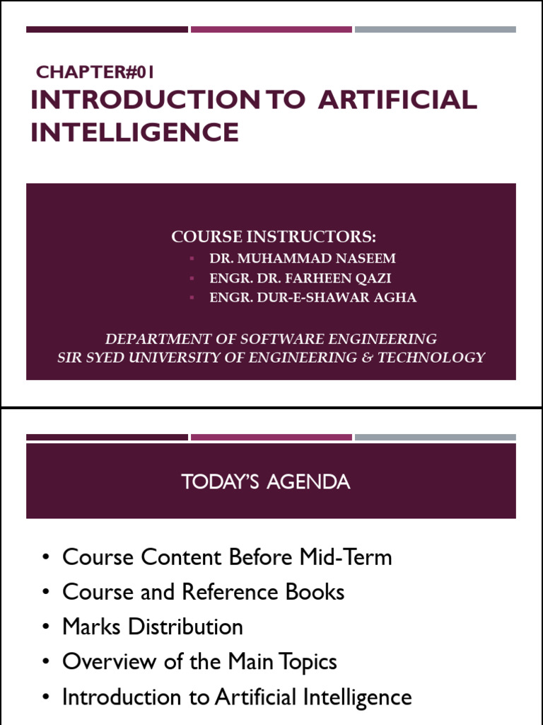 Introduction to Artificial Intelligence | PDF | Machine Learning ...