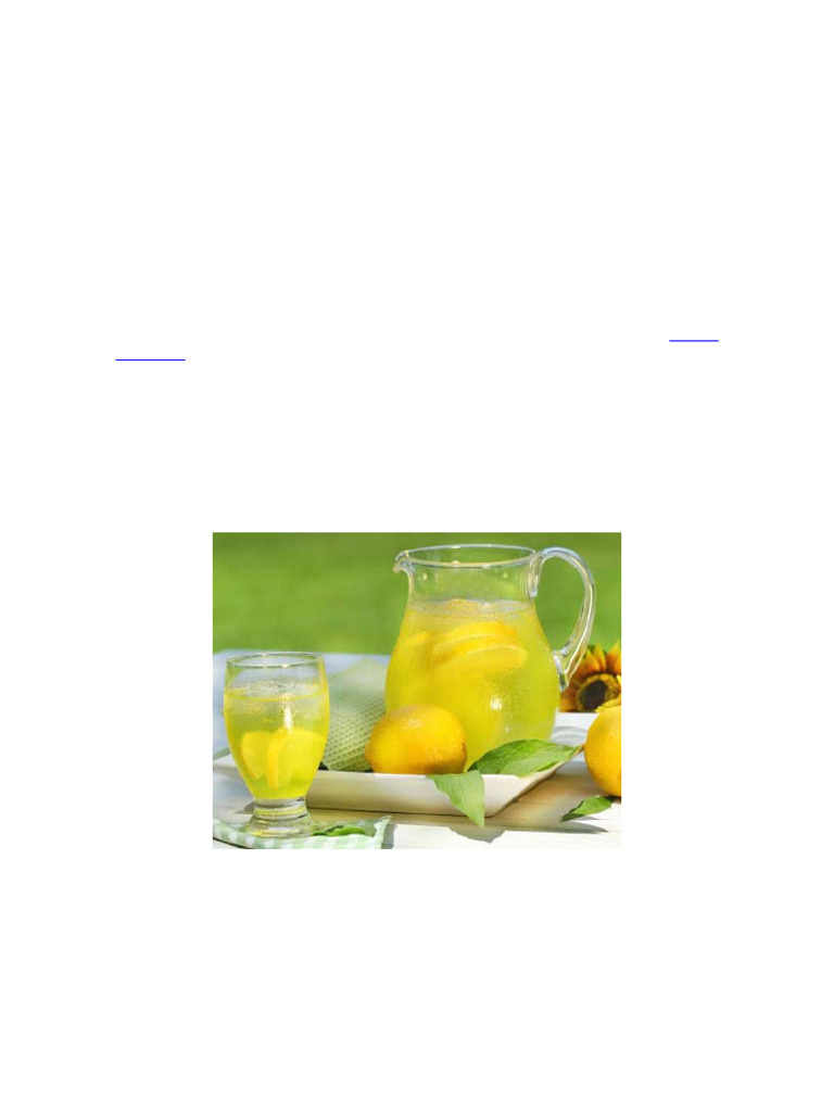 Dieta Desintoxicante Del Limon | PDF | Dieta | Limonada