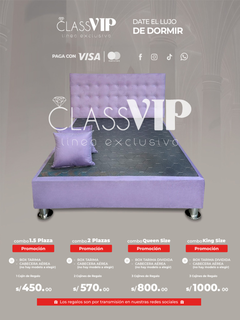 Catálogo - Class Vip-17 | PDF | Mueble
