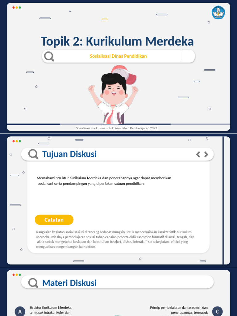 # Kurikulum Merdeka - Sosialisasi Dinas Pendidikan (Dr. Yogi Anggraena ...