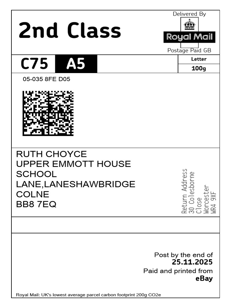Ebay Label 01-13862-37791 | PDF