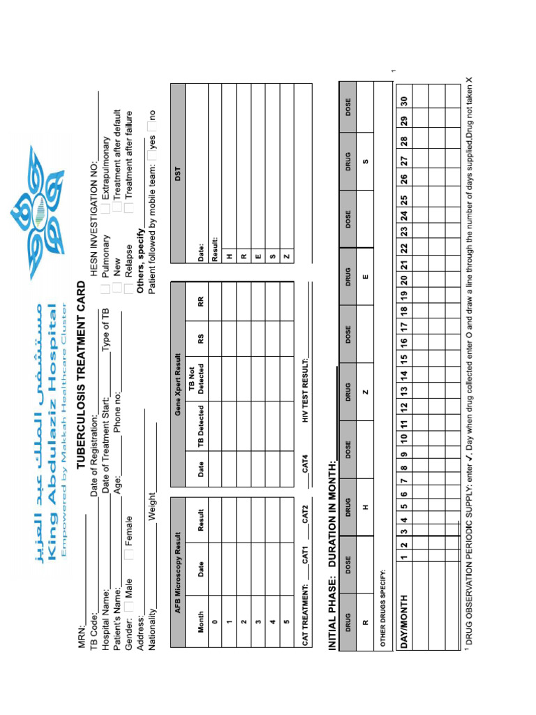 TB Form1 | PDF