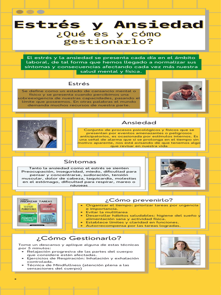 Manejo Del Estrés y Prevención de La Ansiedad | PDF
