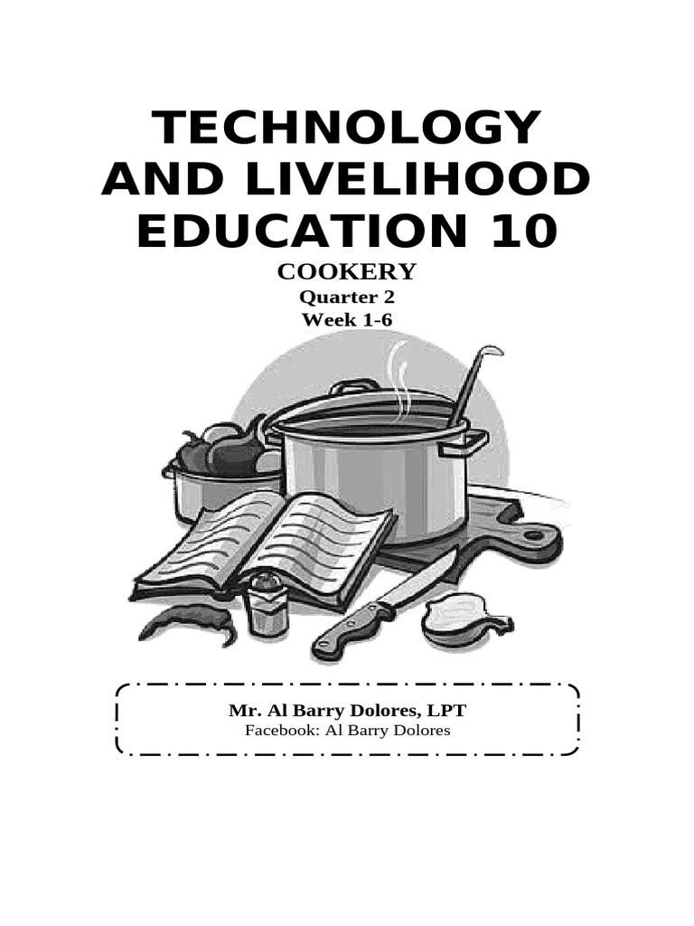 Technology and Livelihood Education 10 | PDF | Vegetables | Grilling