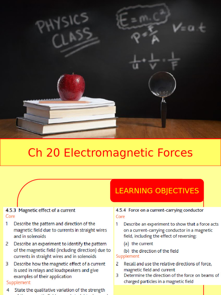 Electromagnetic Forces and Applications | PDF | Magnetic Field | Relay