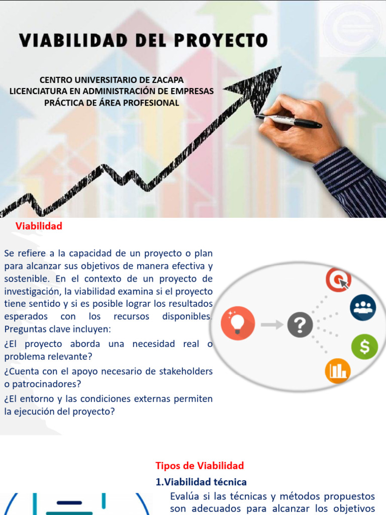 Viabilidad y Factibilidad de Proyectos | PDF | Estudio de factibilidad ...
