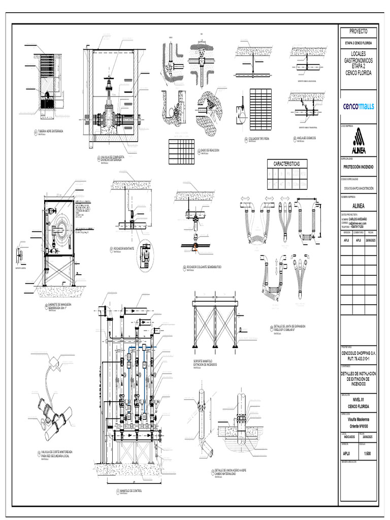 Detalles de Instalación de Sistemas de Extinción | PDF | Ingeniería de ...