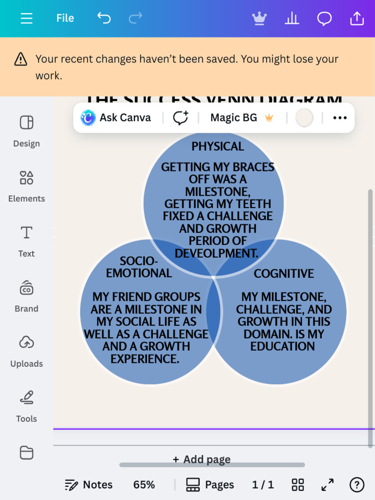 Colorful Modern Venn Diagram Graph - Graph | PDF