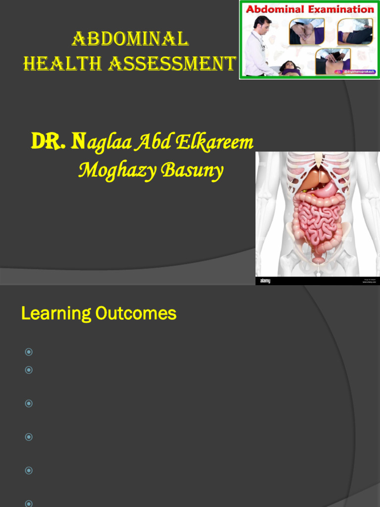 Comprehensive Abdominal Assessment Guide | PDF | Abdomen | Human ...