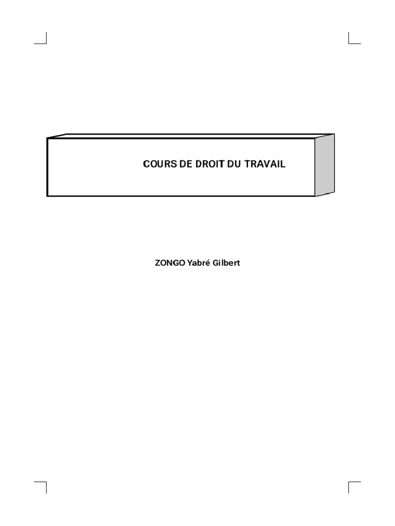 Droit Du Travai Seg 2025_Phoenix(1) | PDF