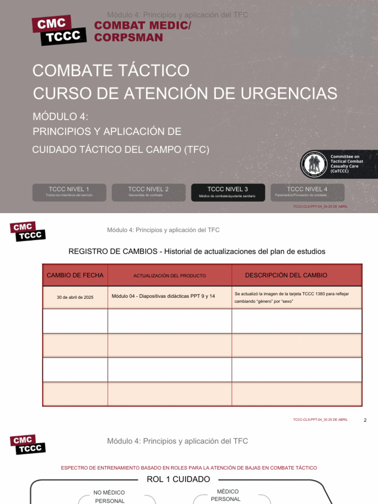 4.tactical Fire Care | PDF | Medicina | Especialidades Medicas