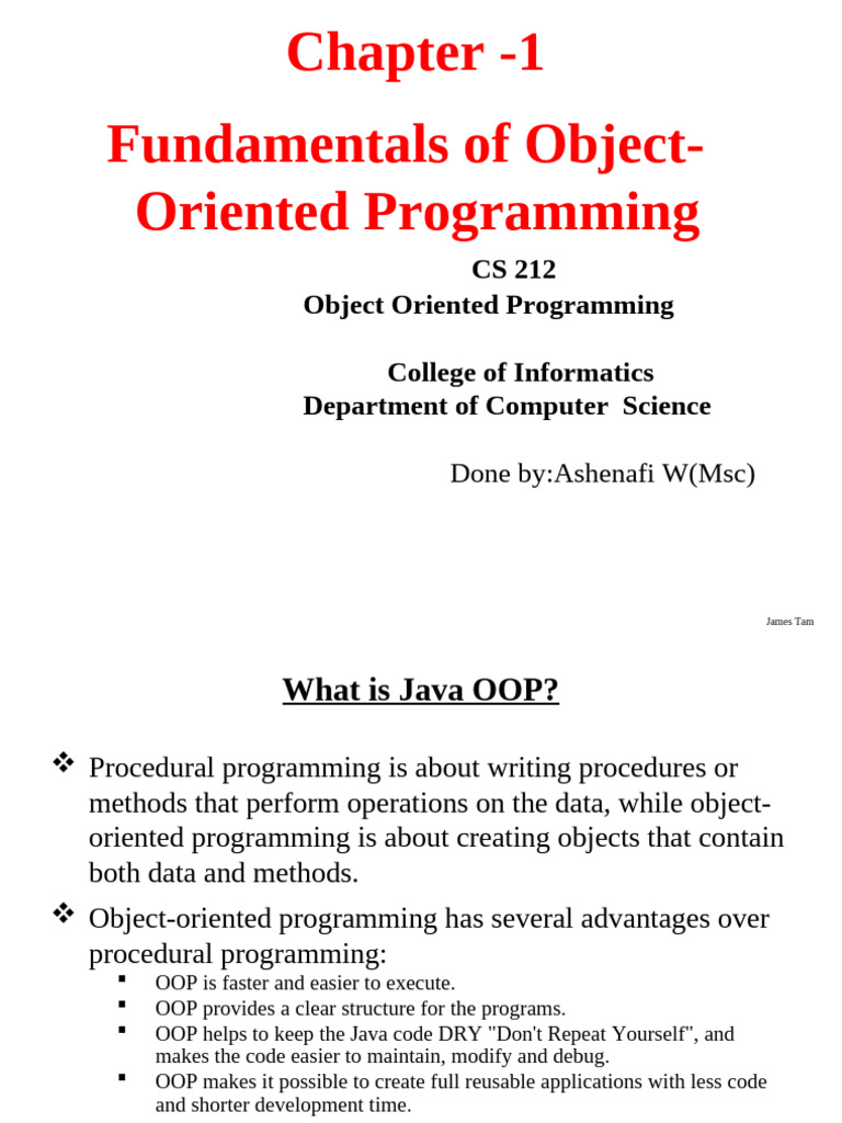 CH 1 2 - Updated | PDF | Object Oriented Programming | Java Virtual Machine