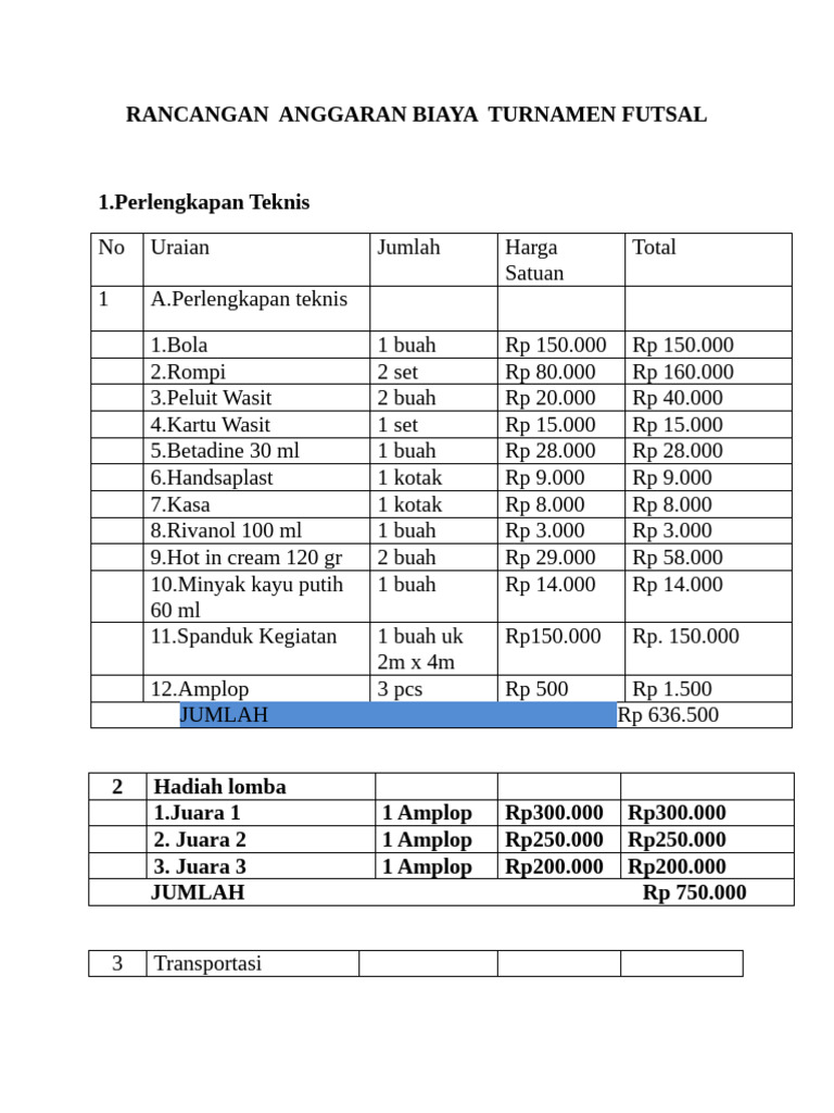 Rab Futsal New | PDF