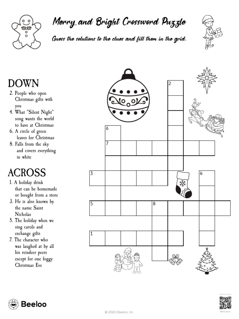 Merry and Bright Holiday Puzzles | PDF