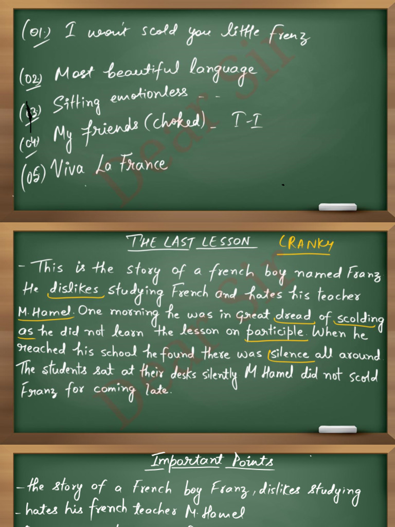 Class 12 Flamingo: Last Lesson Insights | PDF | Mahatma Gandhi | Crimes