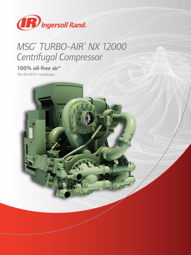 IRP en Brochure Centrifugal Compressor Turbo Air Nx 12000 | PDF | Gas Technologies | Mechanical ...