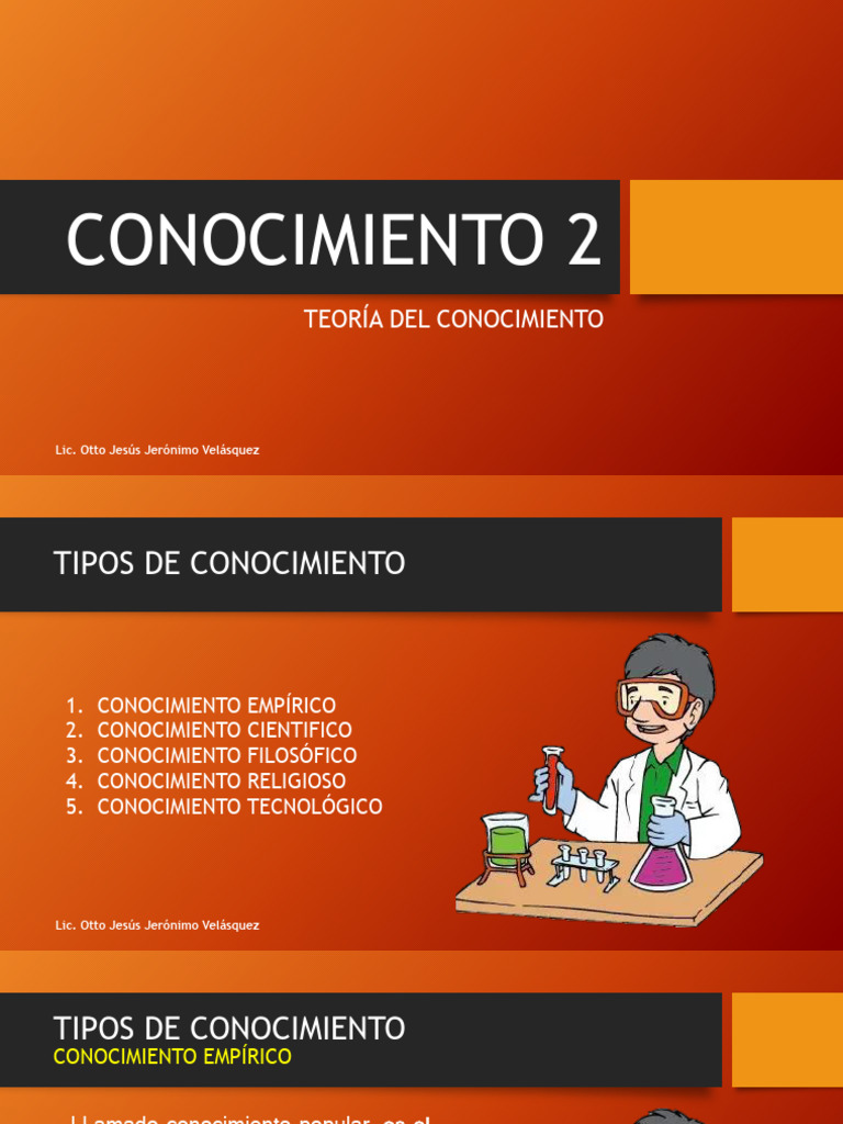 2 Tipos de Conocimiento | PDF | Conocimiento | Teología