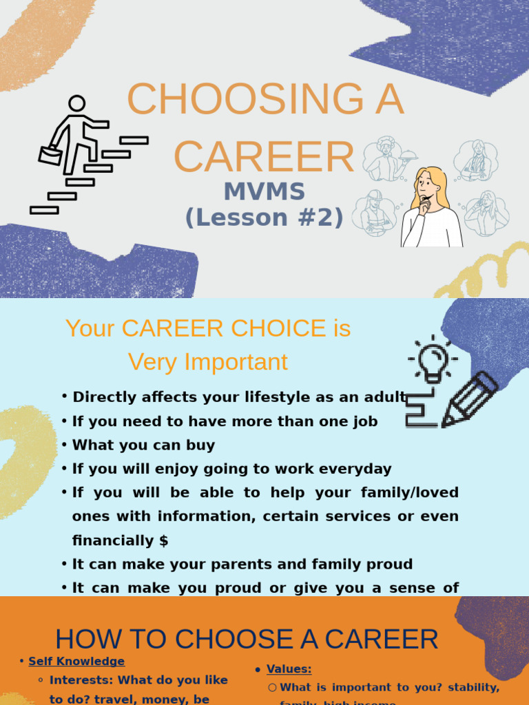 Choosing A Lessons 2 | PDF