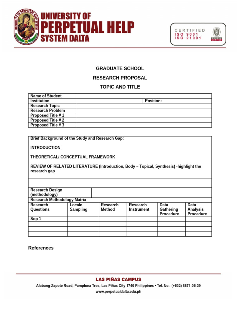 Template Research Capsule | PDF