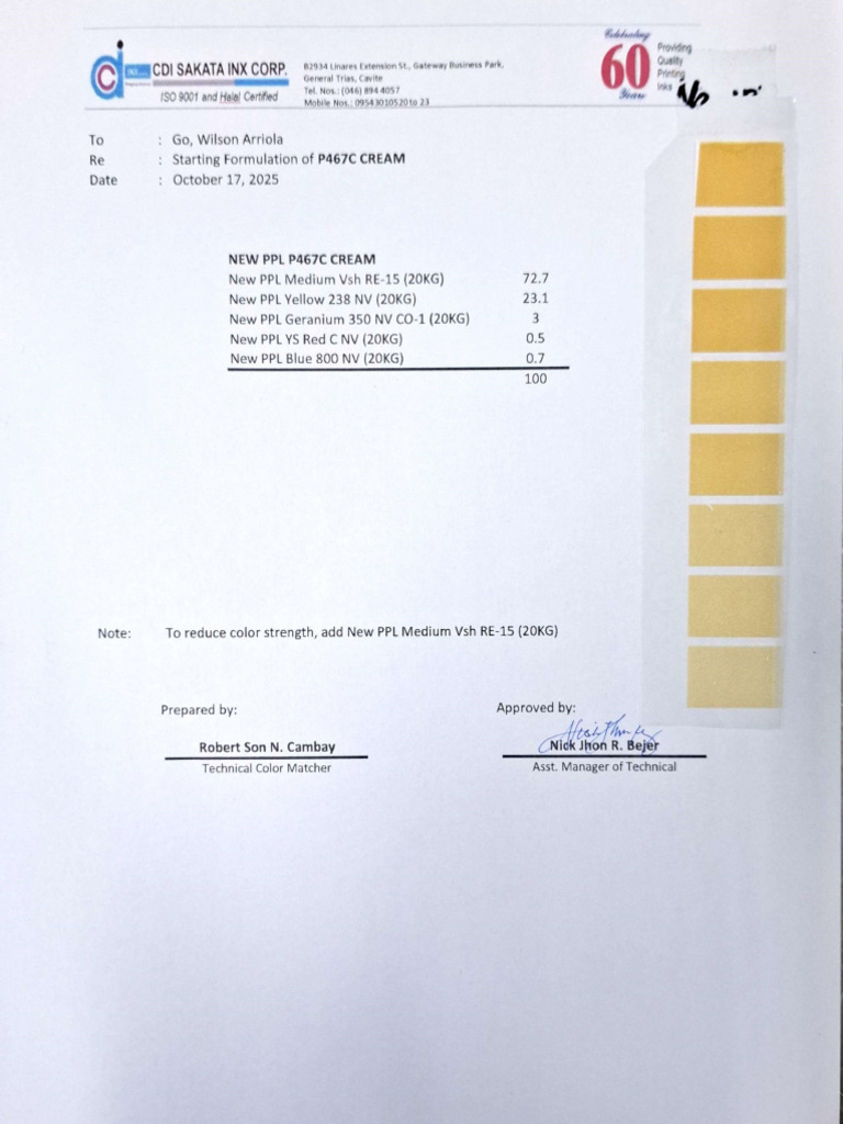 Pantone 467A | PDF