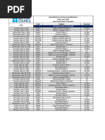 Edexcel IGCSE Exam Timetable 2025 | PDF