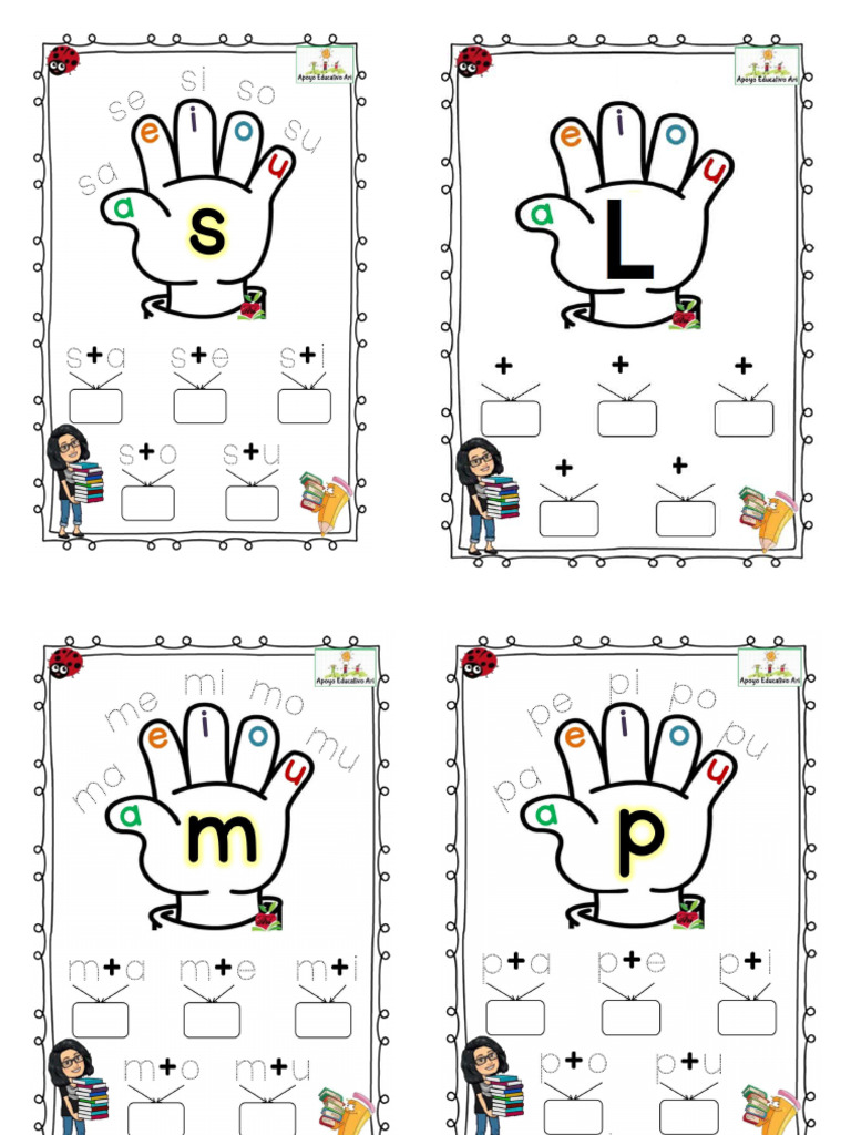 Silabas M P S D T L | PDF