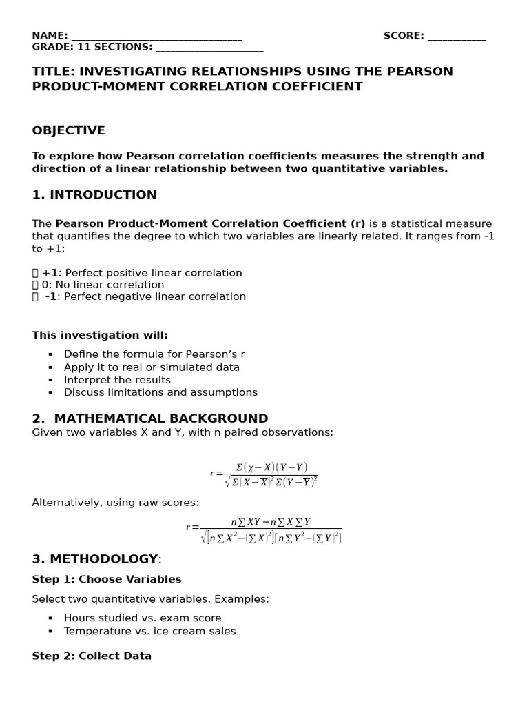 Mathematical Investigation 2 | PDF | Data Analysis | Statistical Analysis