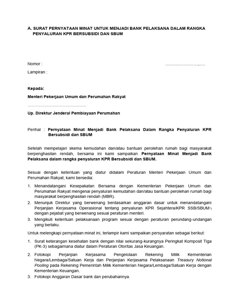 Formulir Subsidi | PDF