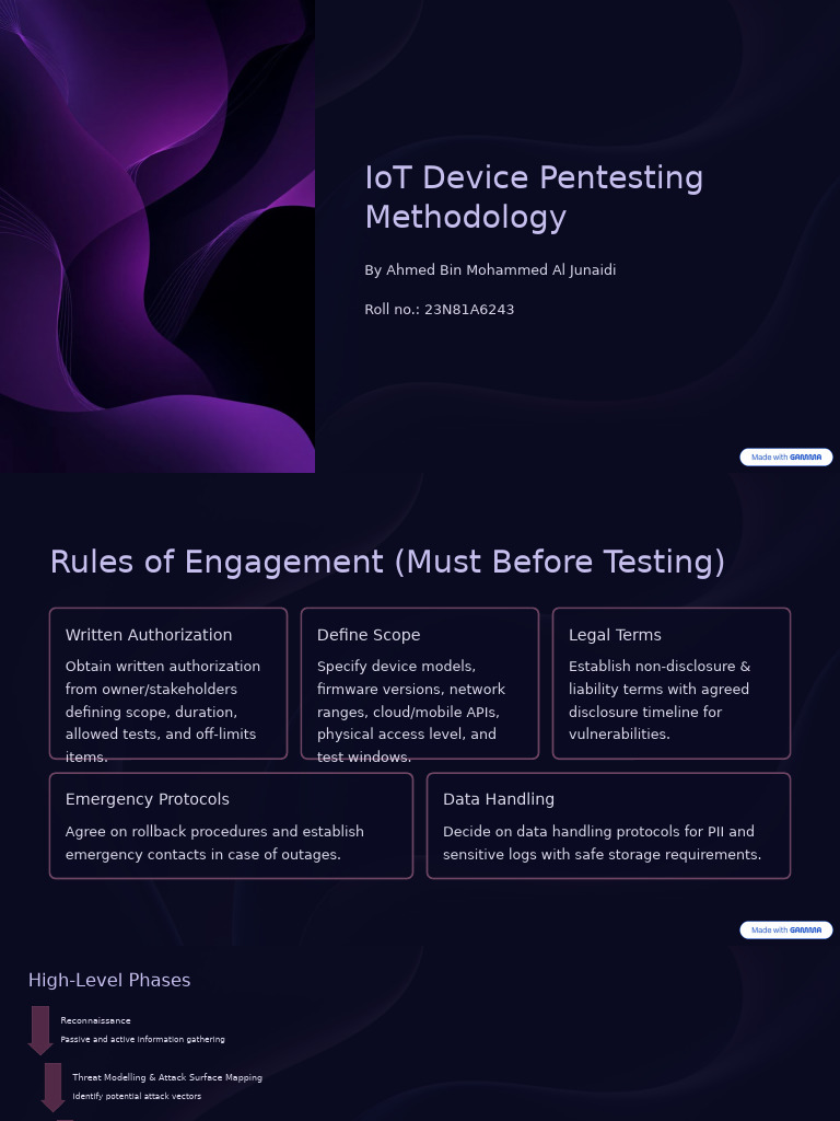 IoT Device Pentesting Guide | PDF | Computer Network | Computing