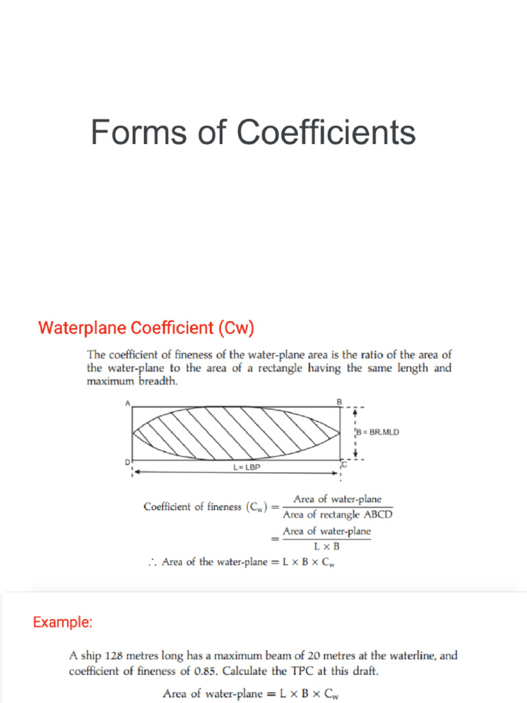 Forms of Coefficients | PDF