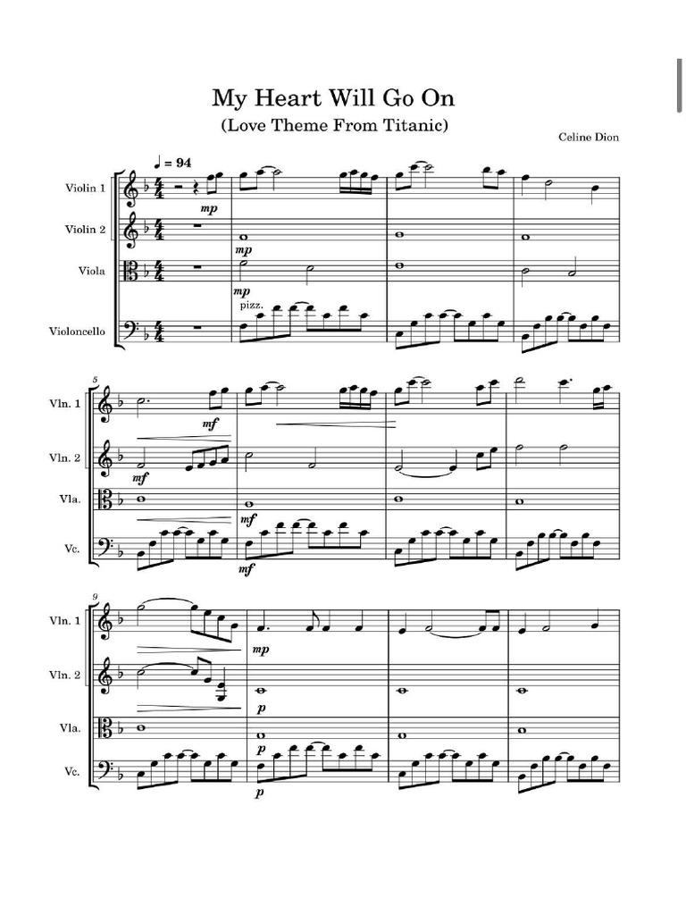 My Heart Will Go On | PDF