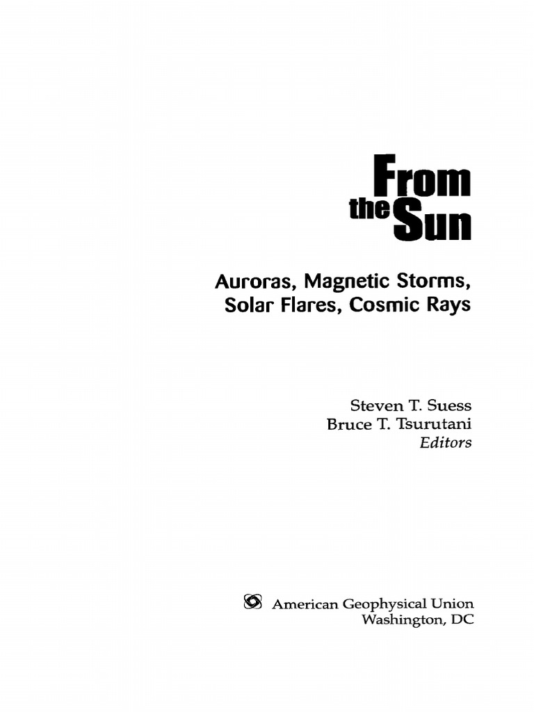Suess, Steven T. (Editor)_Tsurutani, Bruce T. (Editor) - From the Sun ...
