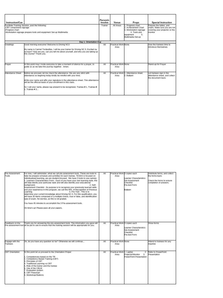 Script CCT | PDF | Learning | Microsoft Power Point