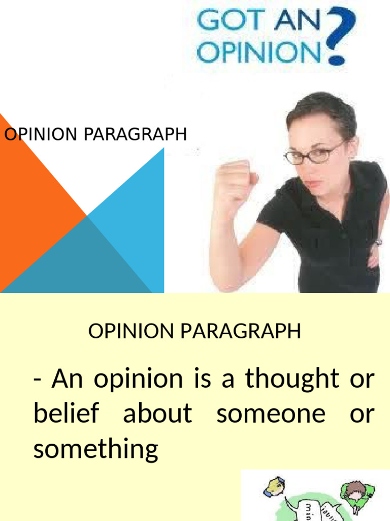 Opinion Paragraph | PDF | Cognition