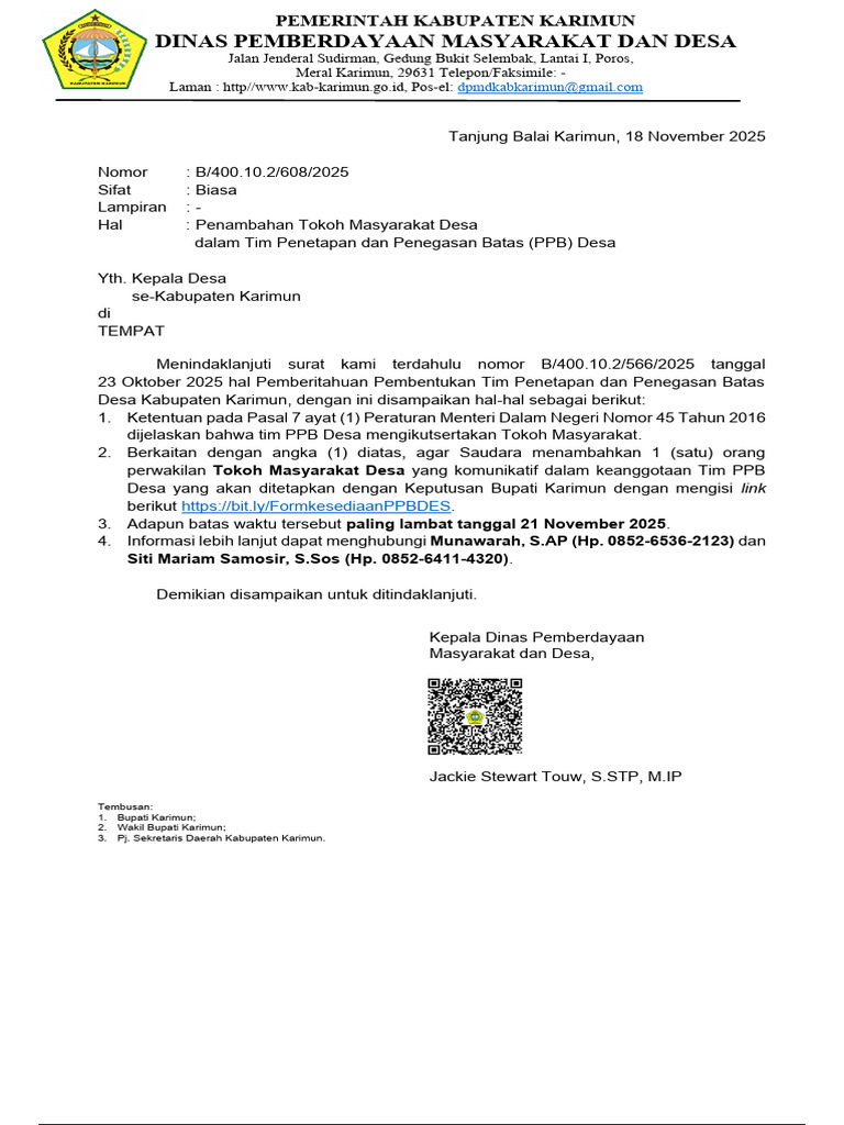 20251118100512srikandi-Dpmd-Penambahan Toma Sebagai Anggota Tim Ppbdes ...