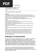 Social Auxiliary Worker Assessment Paper | PDF | Teenage Pregnancy