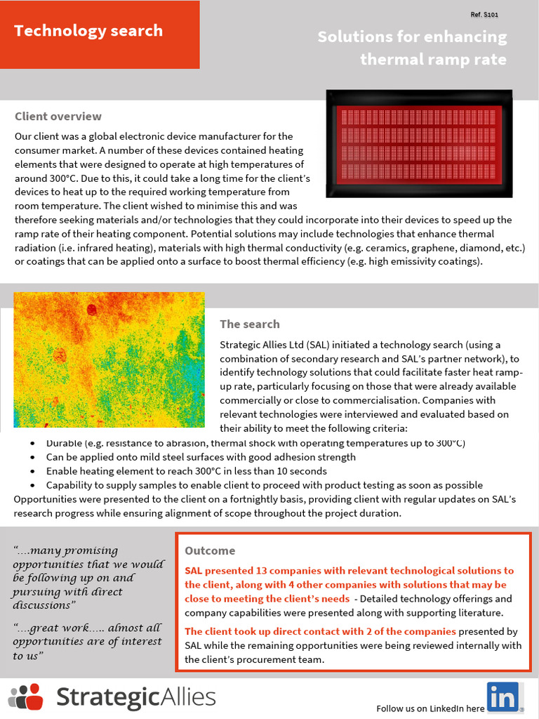 Solutions For Enhancing Thermal Ramp Rate | PDF | Heat | Thermography